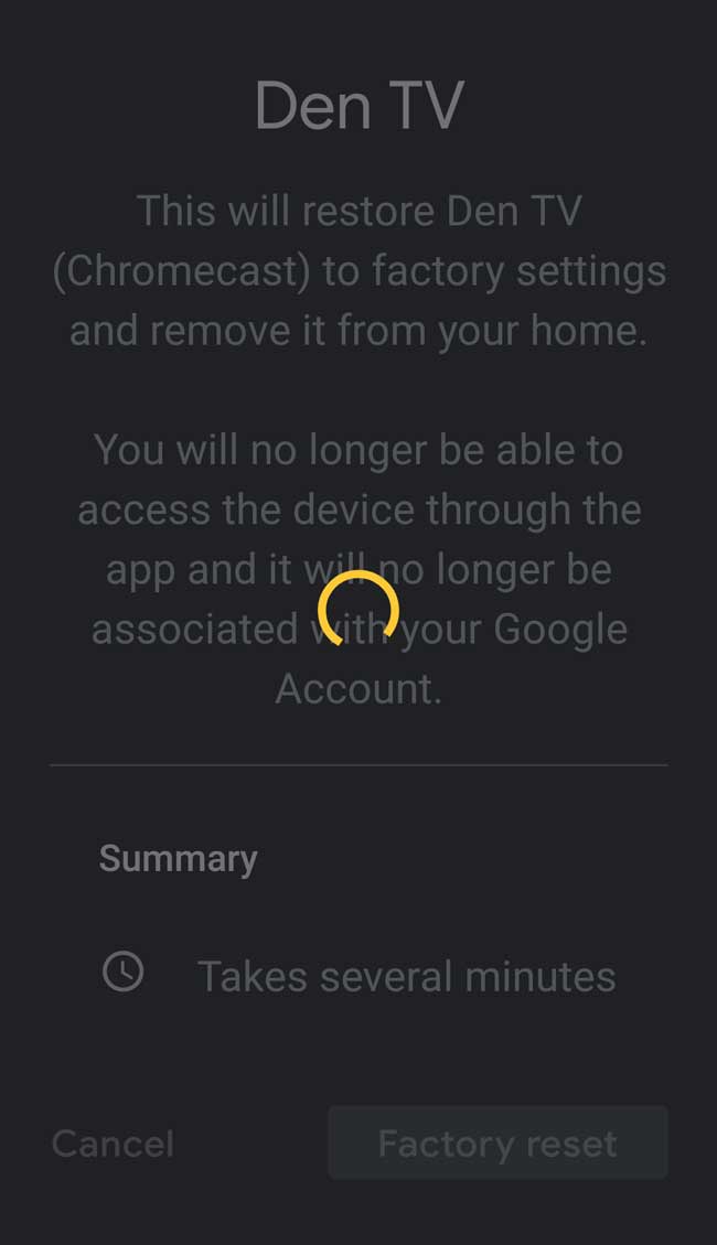 3 Ways to Factory Reset Your Chromecast [All Versions]
